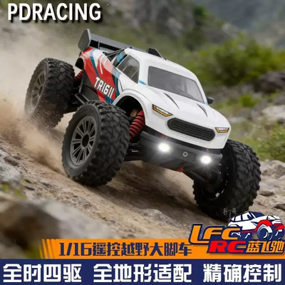 PDRACING 1/16 TK16 TR16大脚车RC遥控车电动四驱越野模型玩具车