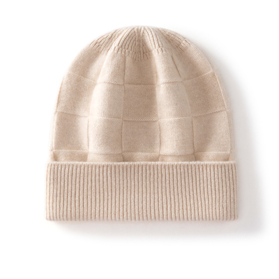 冬季加厚山羊绒帽保暖大头围