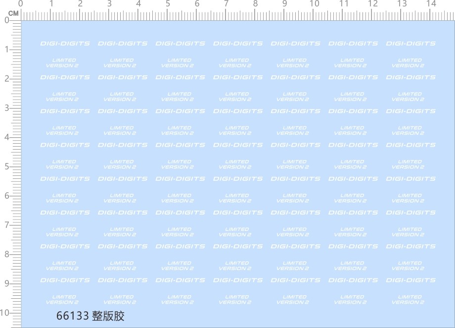 66133整版胶 DIGI-DIGITS游戏机贴比例模型剪纸水贴纸定做订做_虎窝淘