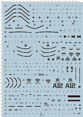 63134-B402 PG MS-06S ZAKU II 夏亚红扎古gd水贴纸11