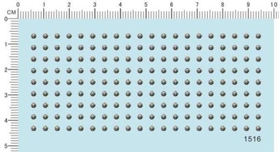 1516-A2114 Alfa Romeo 阿尔法 罗密欧 直径2mm 模型用车标水贴1