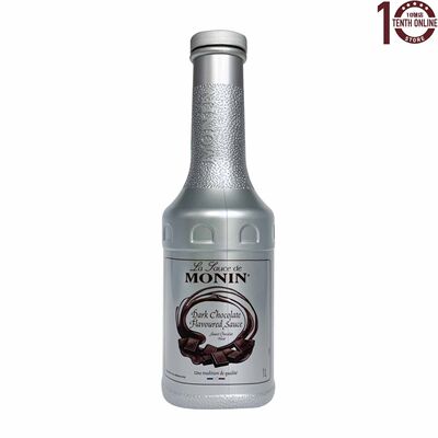 MONIN Dark Chocolate Flavoured Sauce朱古力酱1L瓶调味甜点烘焙