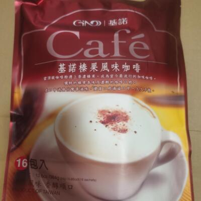台湾基诺GINO榛果风味咖啡粉16包