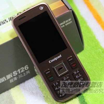 Coolpad/酷派S126 电信CDMA UC浏览器 轻薄 电子书 支持4G卡手机