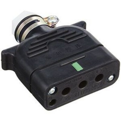 日本taiwa泰和电器5芯30A充电插头H-103-P