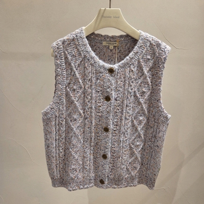 不退换全韩 THURSDAYISLAND 韩代25秋马夹 T258MVT238W 5J28