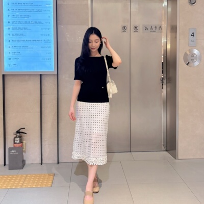 COTA韩国代购 ZOOC 2026春 时尚半身裙  Z262MSD019 6E01