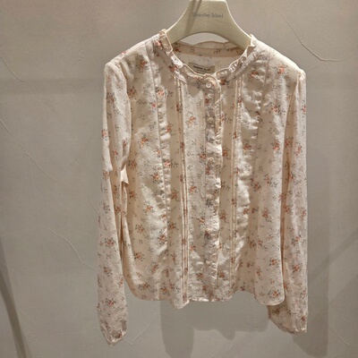 不退换COTA 韩代THURSDAYISLAND 26春时尚衬衫T262MBL148W 6B10