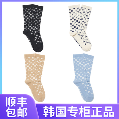 mlb男女春夏款中高筒运动袜