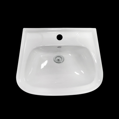 立柱式洗脸盆小户型卫生间三角立柱盆旧款陶瓷迷你挂墙洗手盆阳台