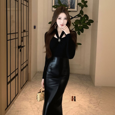 2026春季新款名媛通勤时尚上衣半裙套装两件套D4617A