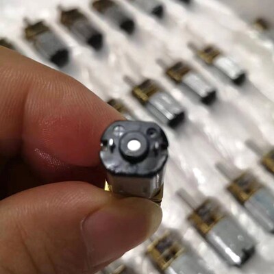 N20减速马达智能小车3V5V6V12V120转微型直流齿轮减速电机6V150转