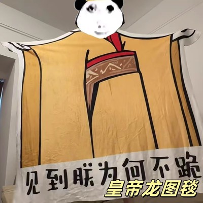 见到朕为何不跪皇帝龙图毯子午睡