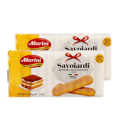 安诺尼手指饼干提拉米苏装饰