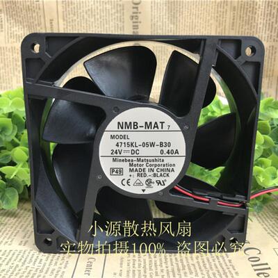 NMB-MAT 7 4715KL-05W-B30 12038 24V 0.40A 12cm 变频器散热风扇