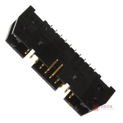 原装102154-4全新CONN HEADER VERT 20POS 2.54MM正品