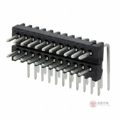 原装正品5-104746-2全新CONN HEADER R/A 22POS 1.27MM