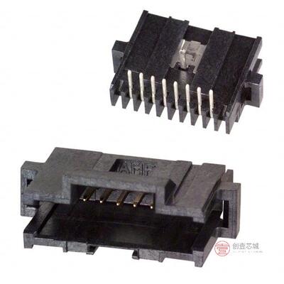原装6-104074-0全新CONN HEADER R/A 8POS 1.27MM正品