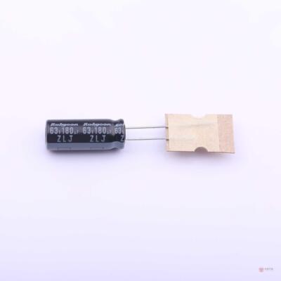 原装63ZLJ180MT78X20全新180uF 20% 63V正品