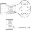 原装正品19077-0025全新端子 STAR RING AVIKRIMP (