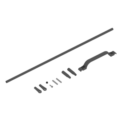 MIKADO 04355 Carbon control rod for tail 690 SX / 600 SE