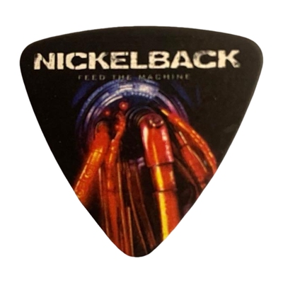 绝版著名摇滚乐队 nickel back 限量吉他拨片