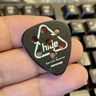 绝版中古fernandes hide 吉他拨片