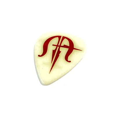 绝版fernandes marty friedman 签名 吉他拨片