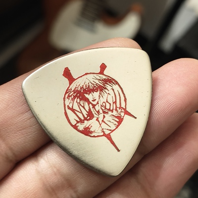绝版 fernandes kiyoshi 大三角吉他拨片 1.0mm