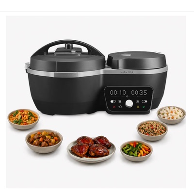 美国代购Instant Pot Dual Action Multi-Cooker8合1多功能双灶锅