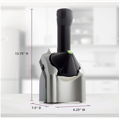 美国代购Yonanas Frozen Fruit Soft Serve Maker冻水果冰淇淋机