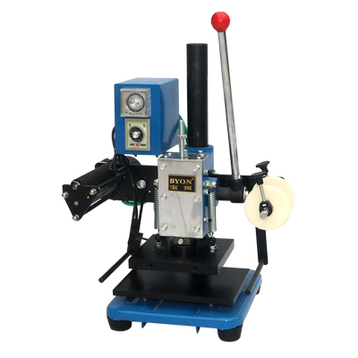 宝预BY-156手动烫金机名片皮革烫印机pu烙印机压唛机商标logo烫金机烫金纸压印机热转印铜模热烫金机压烫机