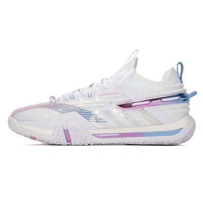 LiNing李宁羽毛球鞋贴地飞行PRO棉花糖配色专业比赛运动鞋AYAV011