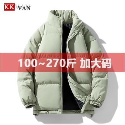 潮流加厚情侣棉服外套男