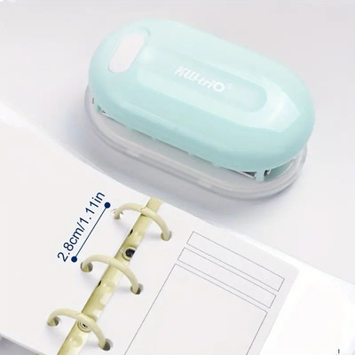 迷你便携可爱3孔打孔器28mm孔距