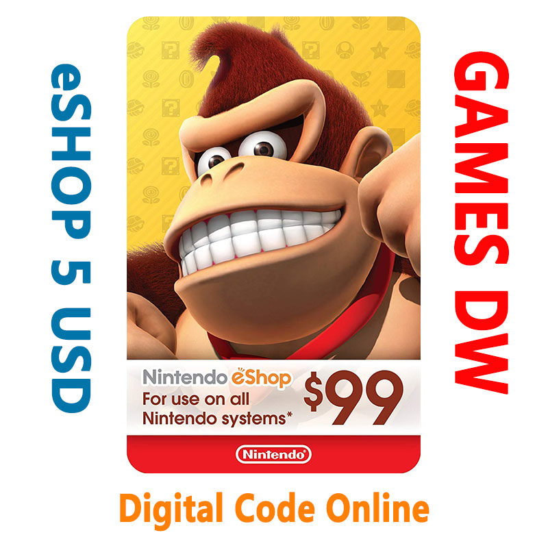 Nintendo USD99 eShop Card (US) 任天堂99美元充值卡NS WiiU 3DS_虎窝淘
