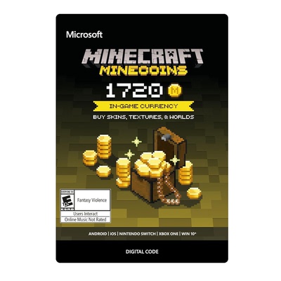 Minecraft我的世界MineCoins点卡