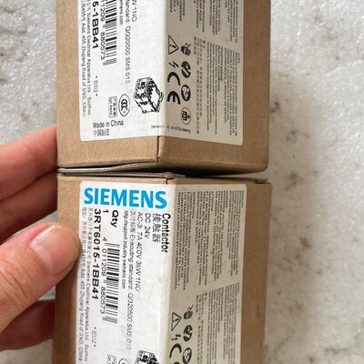 几乎全新西门子接触器3RT6015-1BB41，DC24V，--议价商品