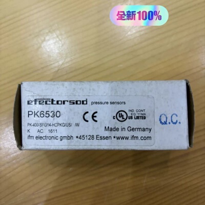 PK6530，易福门全新原装正品，压力传感器，工程剩余最后1--议价