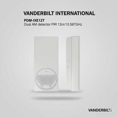 Vanderbilt PDMIXE12T Dual AM Detector PIR