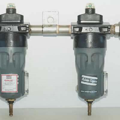 Atlas Copco DD17 PD17 Oil Coalescing Air Filters  Housings