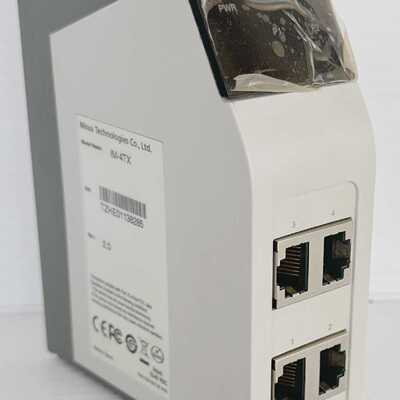 Moxa IM4TX 4Port 10100BTX RJ45 Industrial Ethernet Switch *N