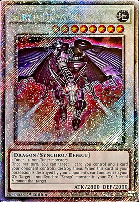 游戏王美英一刷RA03-EN240 pscr   废铁龙 BO1