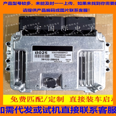 适用现代发动机电脑ECU MEG17.9.12 39122-2B025 B025 9003100069