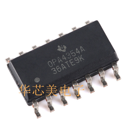 OPA4354AIDR  OPA4354A  0PA4354A  SOP14 放大器 全新原装