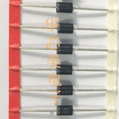 全新原装MBR360  MBR360RLG  DO-201AD  3A60V 肖特基二极管