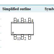 全新原装PBSS4440D  SOT23-6 丝印61 4A/40V