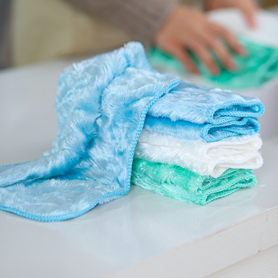 LEC厨房吸水吸油加厚抹布3条装