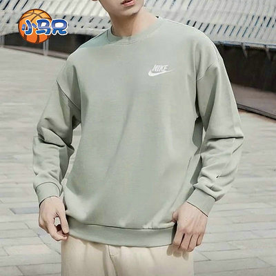 宽松Nike耐克卫衣男子运动休闲宽松圆领套头衫长袖上衣HJ1820-370