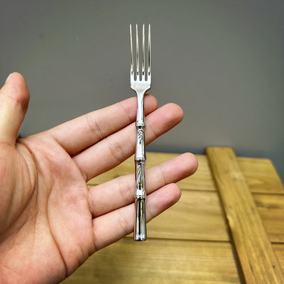 不锈钢水果叉蛋糕甜品饼叉果签